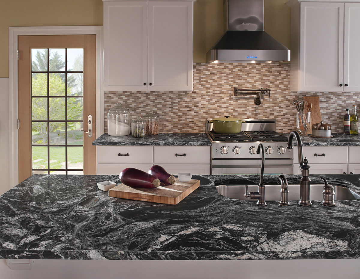 Stunning Black Granite Countertops | Badger Granite