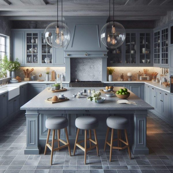 5 Perfect Pairing Tips for Quartz & Blue Cabinets